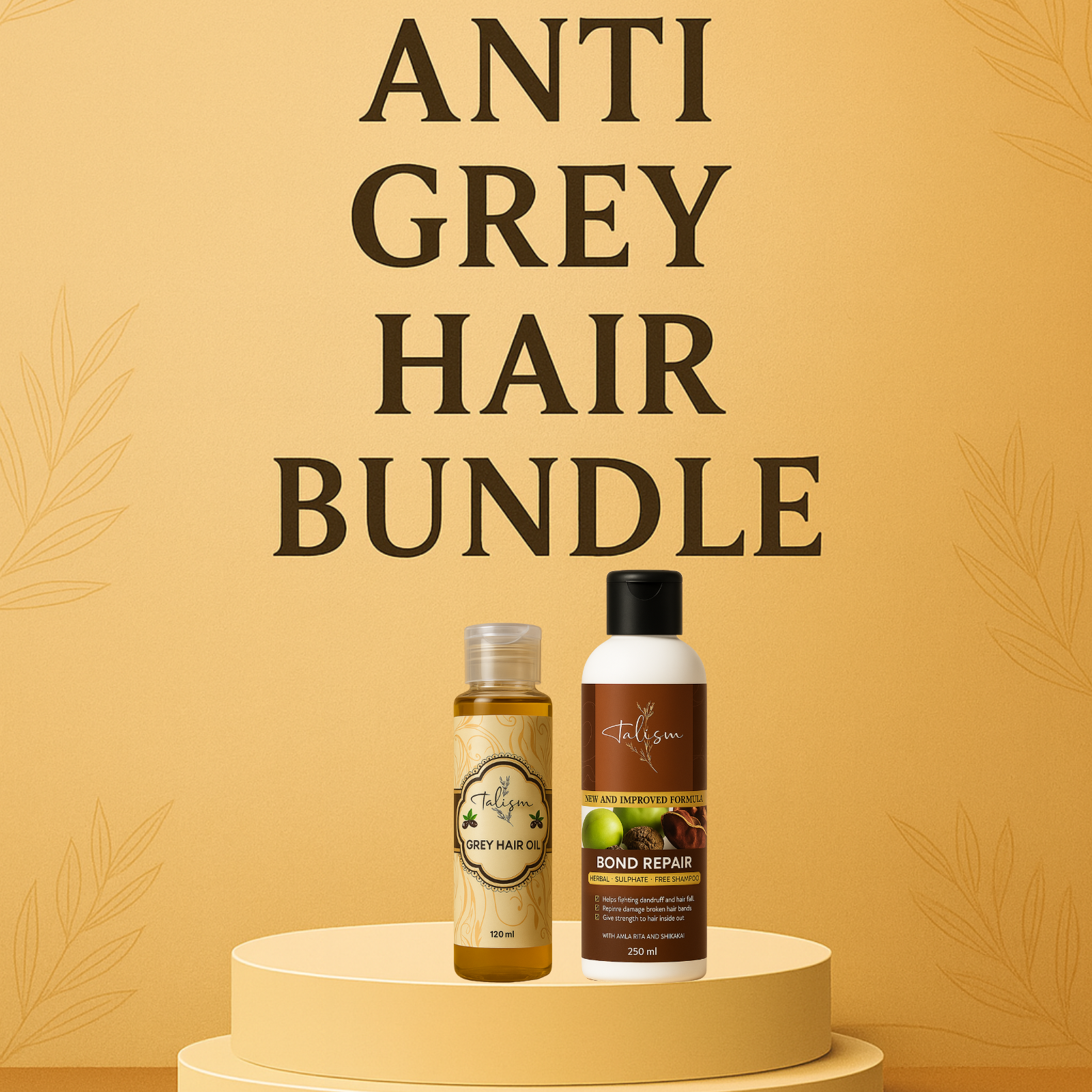 Grey Hair Bundle – Talism-Organic Hair Care Products