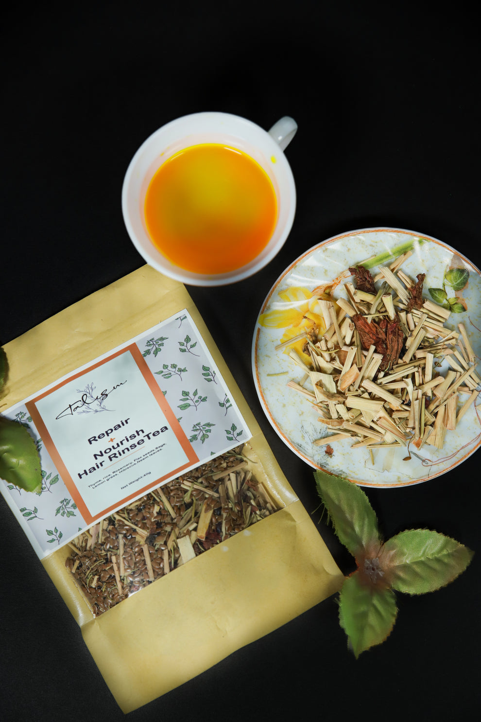 Hair Rinse Tea – Talism-Organic Hair Care Products